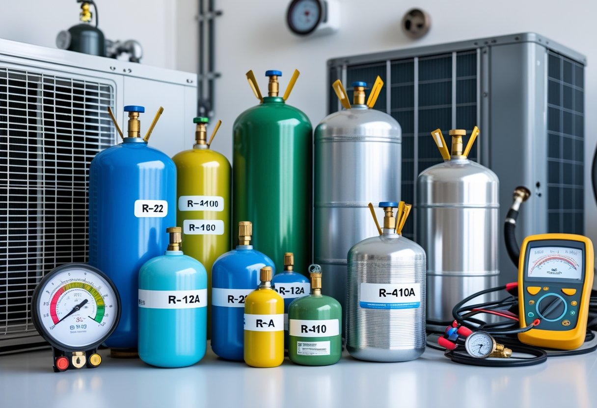 Types of AC Refrigerants and Their Uses Explained